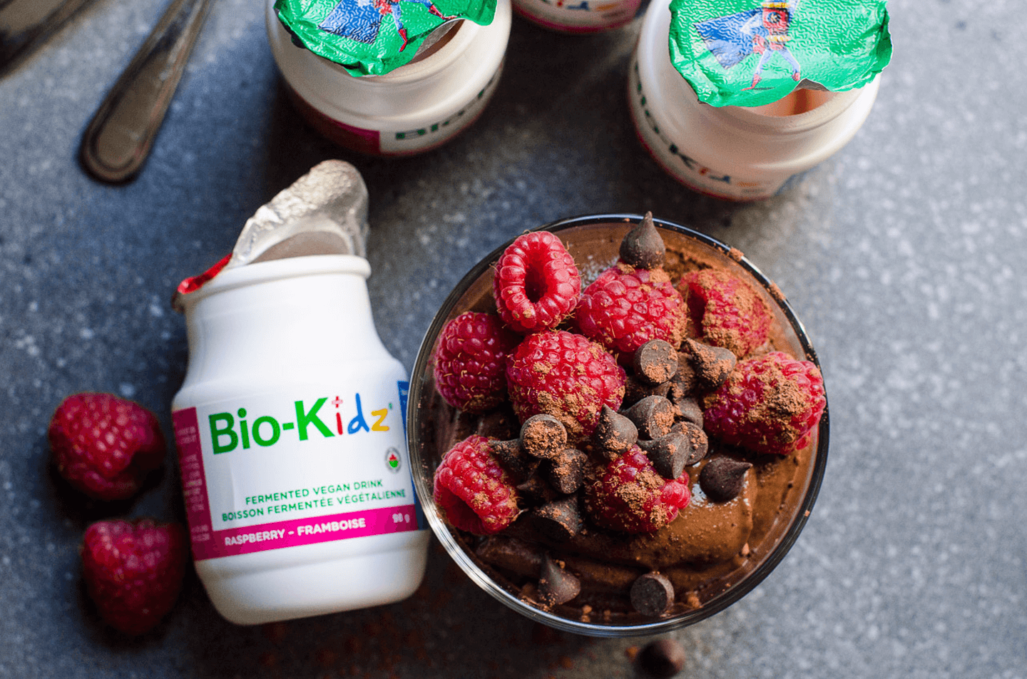 Raw Cacao Raspberry Mousse – Bio-K+
