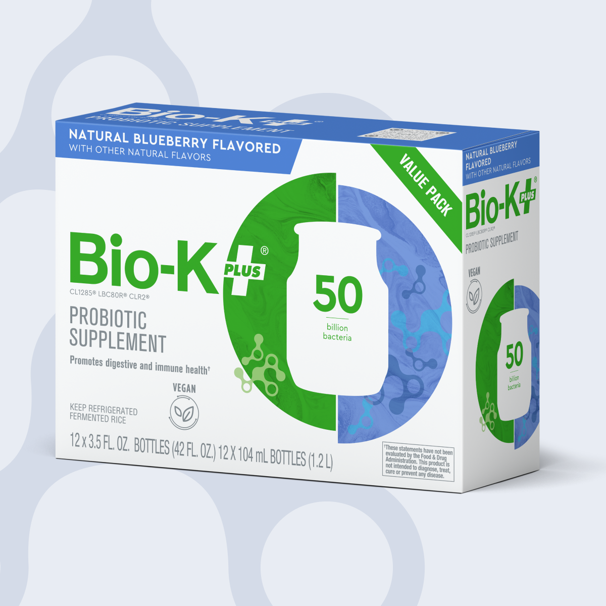 Vegan Drinkable Probiotic - Blueberry – Bio-K+