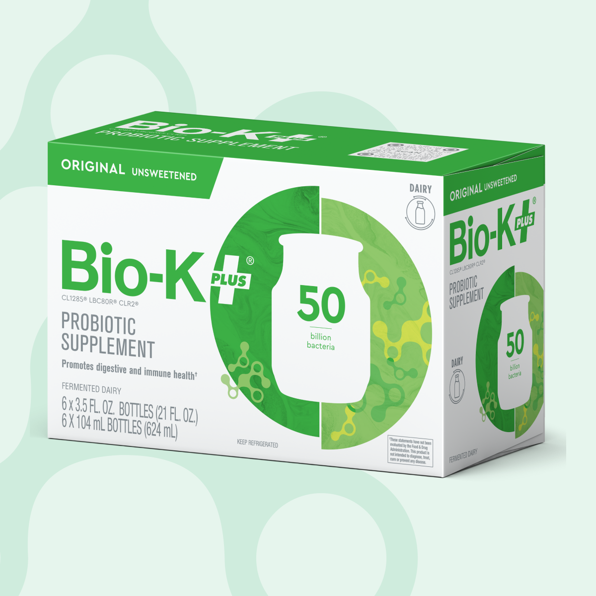 Dairy Probiotic Drink - Original Unsweetened – Bio-K+