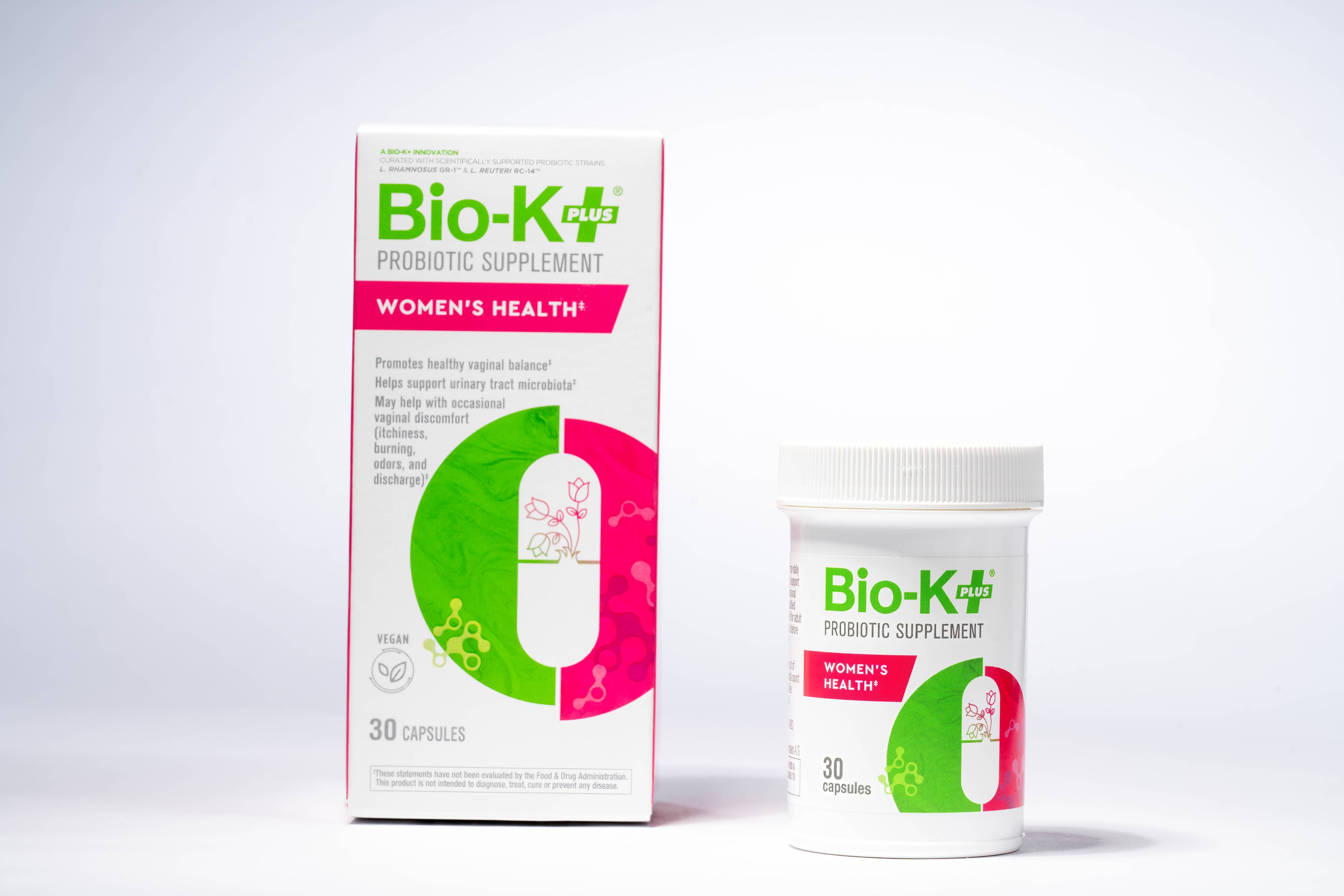 Women’s Health Vegan Probiotic Capsules – Bio-K+